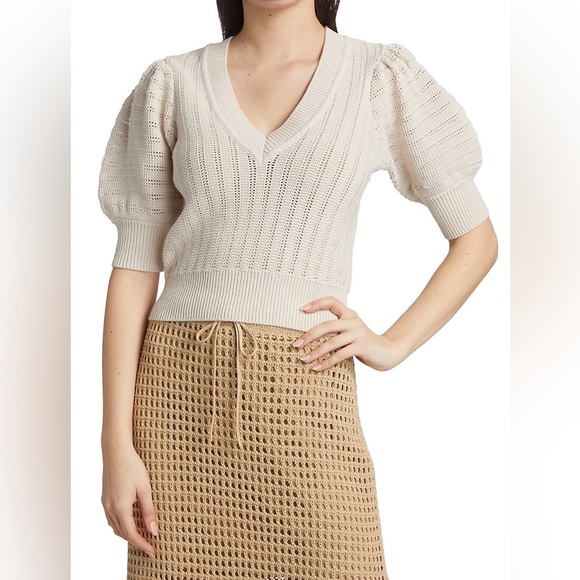 dh NEW YORK | Sweaters | Dh New York Aurora Puff Sleeve Sweater | Poshmark